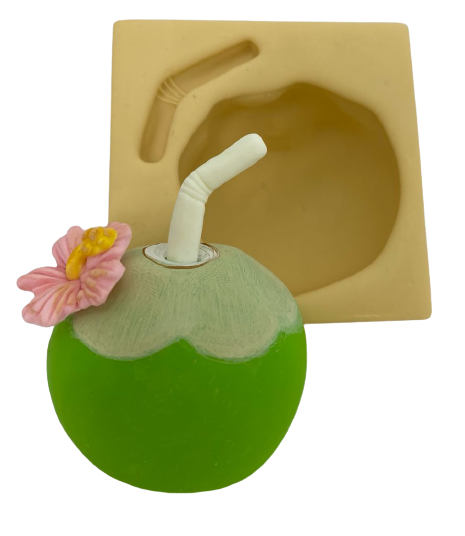 Molde Coco Verde – 5 cm | Micheli Valadares