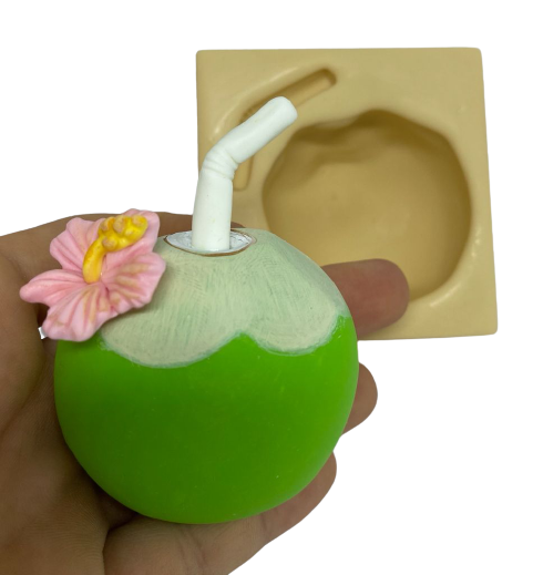 Molde Coco Verde – 5 cm | Micheli Valadares