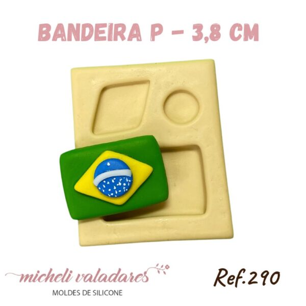 Molde Bandeira P – 3,8 cm | Micheli Valadares